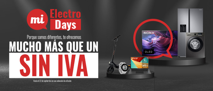 Mi Electro Days, ahorra mucho más que el IVA