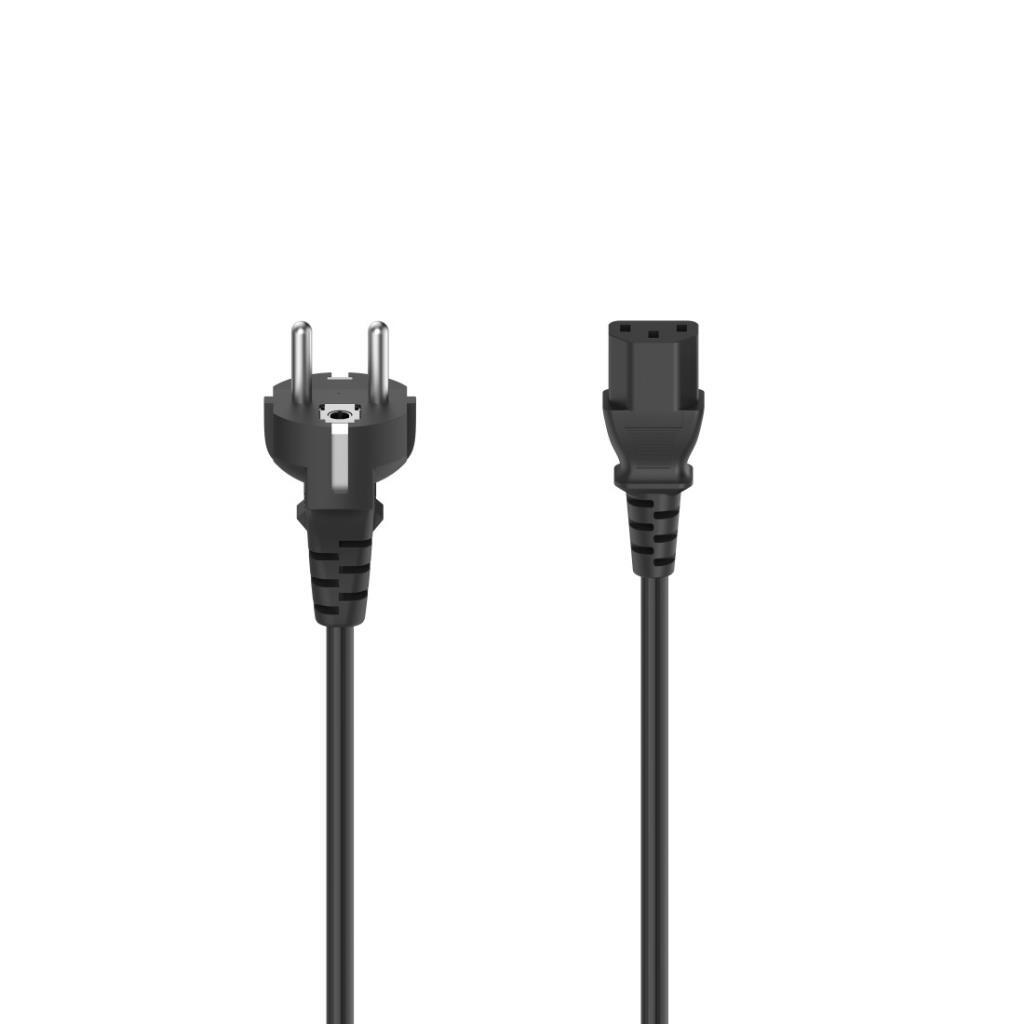 Cable Hama 00200737 | Cable corriente para PC de 3 pines, cable 1, 5 m