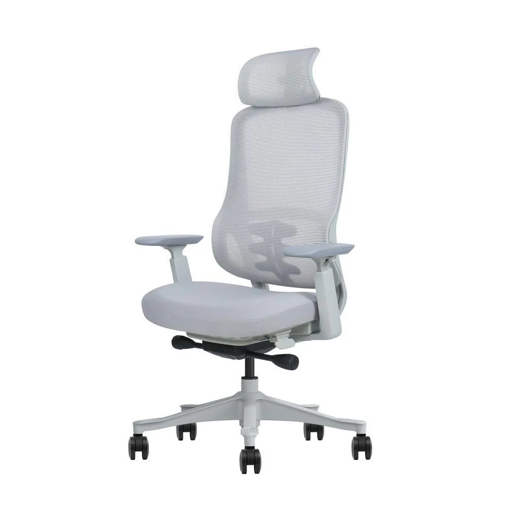 Silla Ergonómica Phoenix Lira | Estructura Nylon, Blanca