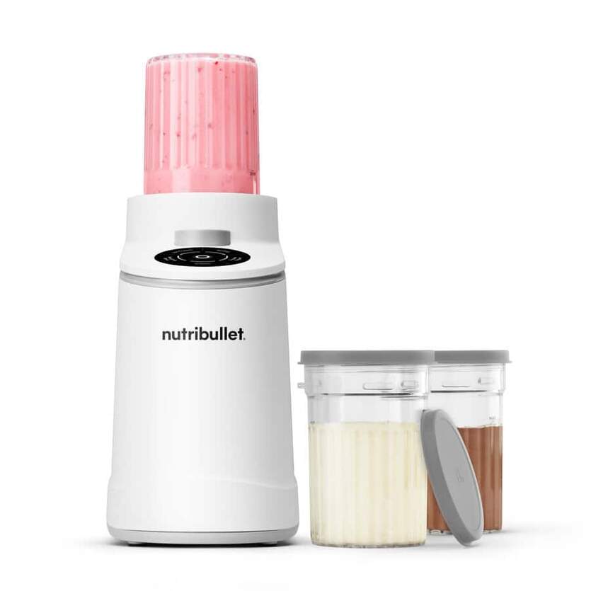 Heladera Nutribullet NBD0503W Chill - Control táctil, tres vasos ...