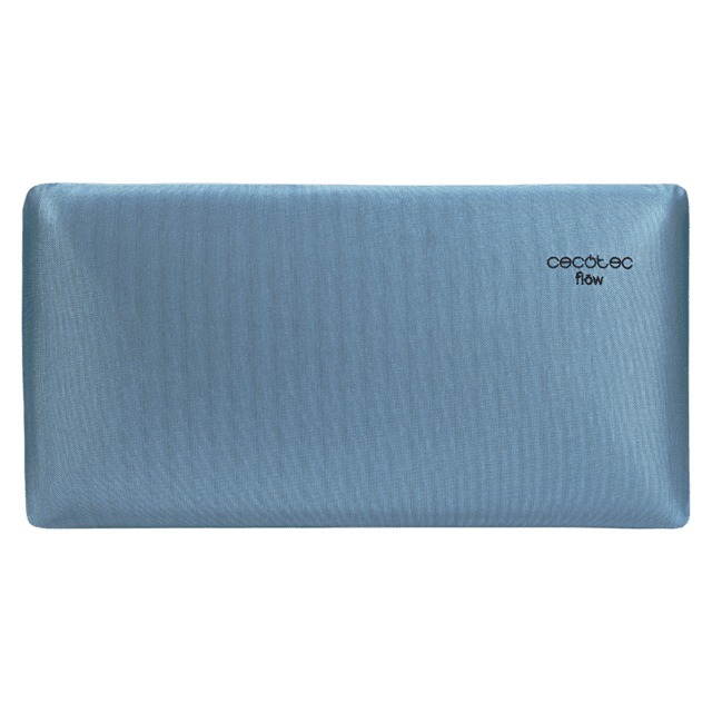 Almohada Cecotec Flow Luxury | 150 cm, firmeza media-alta, azul