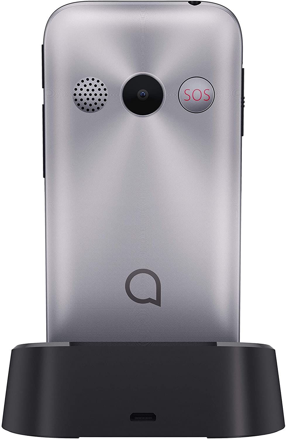 Alcatel 2019G Metallic Silver | 2.4", Teclas Grandes, Linterna