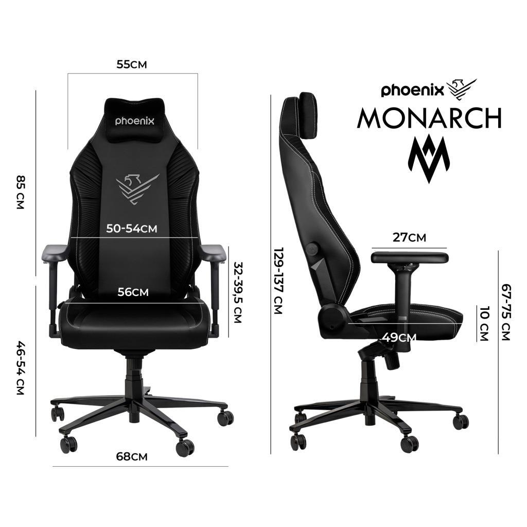 Silla Gaming Phoenix Monarch | Talla R, Cuero | Mi Electro