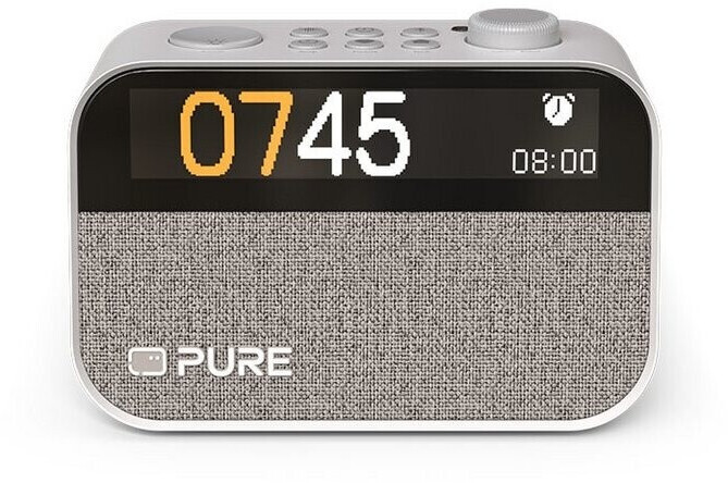 Reloj Despertador Pure Moment Change Blanco, Bluetooth 5.3, Radio FM