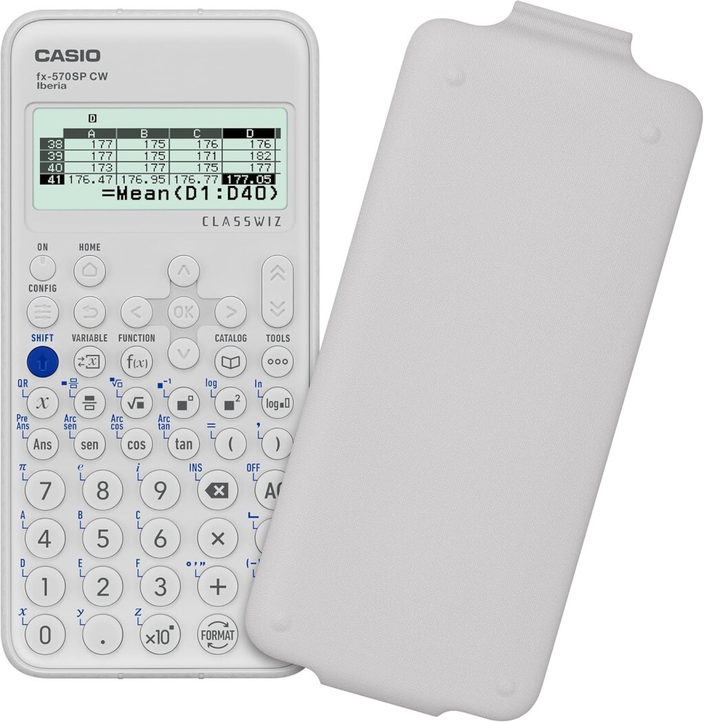 Calculadora Casio FX-570 SP Class Wiz | Pantalla LCD, 4-6 líneas
