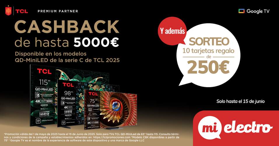 Ahorra a lo grande con TCL