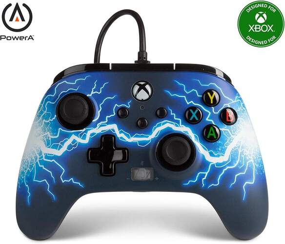 Mando Xbox Power A Enhanced Blue | Mi Electro