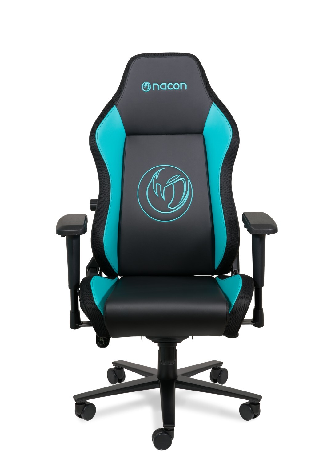 Silla Gaming Nacon CH-800PRGB | PU negro y azul, luces RGB