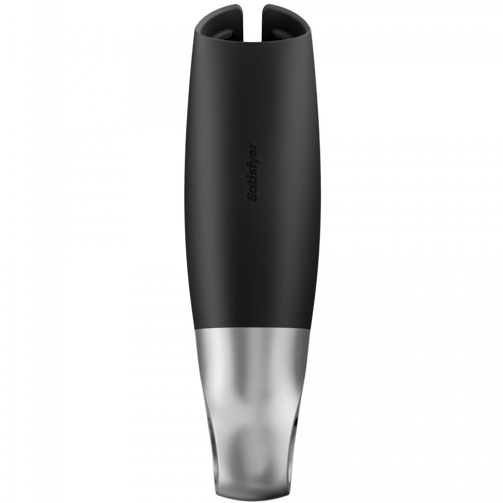 Satisfyer Masturbator Black Silver | Mi Electro