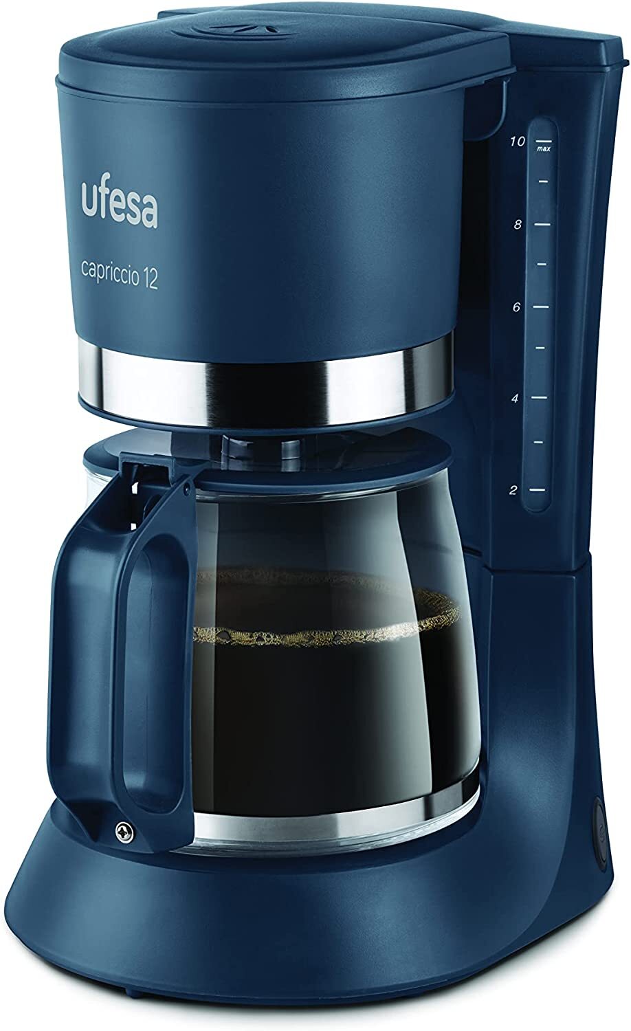 Cafetera Goteo Ufesa Capriccio | 600W, Capacidad 12 Tazas, AntiGoteo