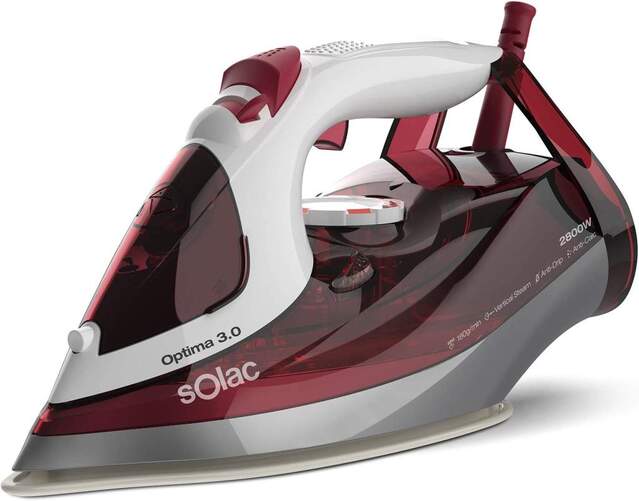 Plancha Solac PV2029 | 2800W, Vapor 40-180gr/min, Suela Cerámica