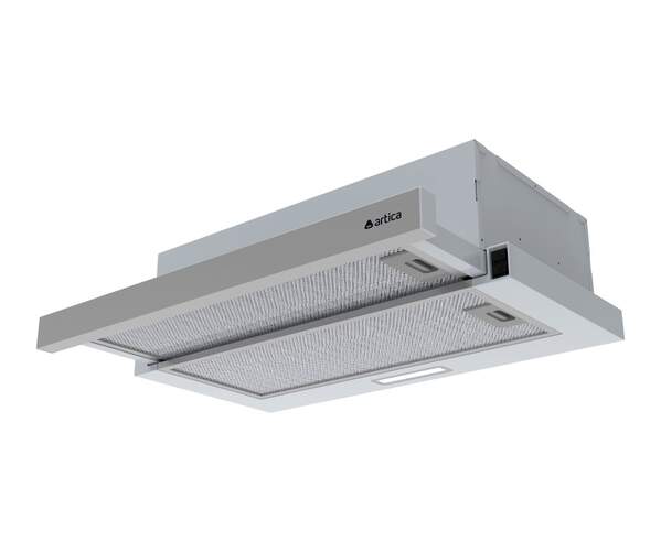 Campana Telescópica Artica ASLIDE60BI | 60 cm, 400 m3/h, Luz LED
