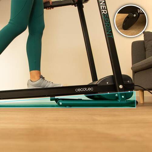 Cinta Running Cecotec DrumFit WayHome 1000 Runner Sprint | 600W