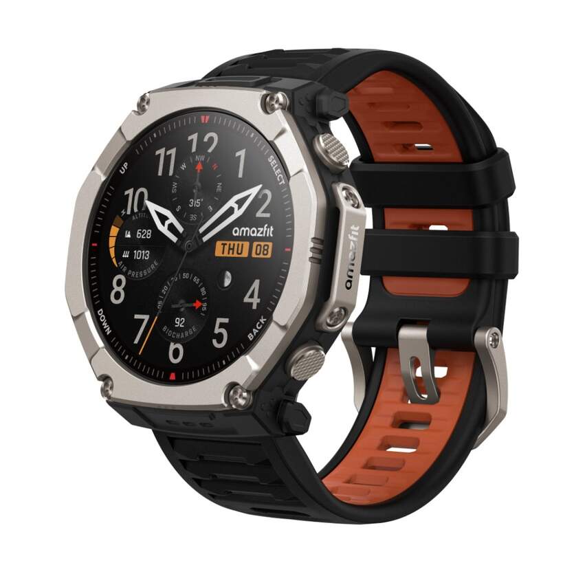 Amazfit T-Rex Ultra 2 Negro | 1.5" AMOLED, Mapas, GPS, Linterna