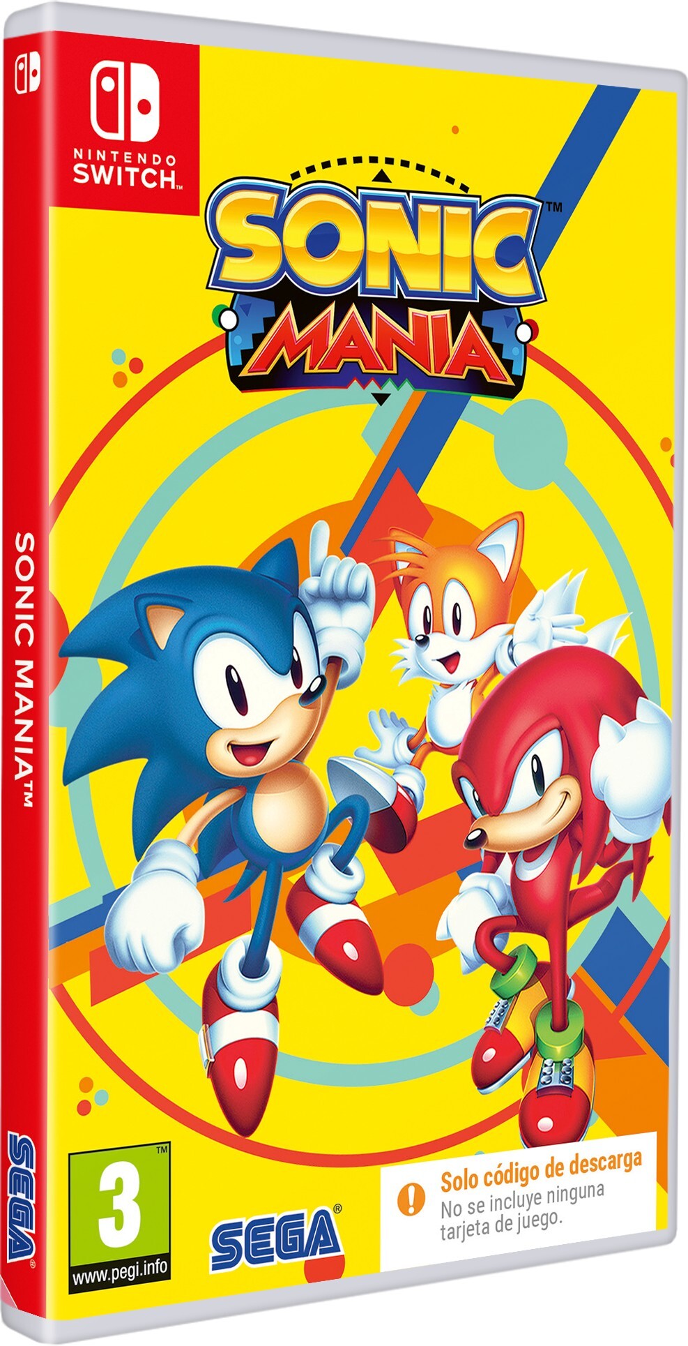 Sonic Mania | Nintendo Switch, Código Digital | Mi Electro
