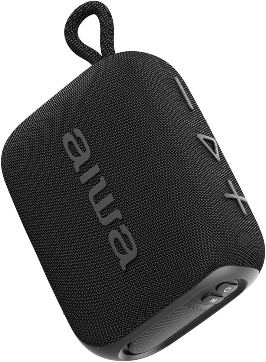 Altavoz Aiwa BS-210BK | 6 W RMS, Bluetooth, protección IPx6