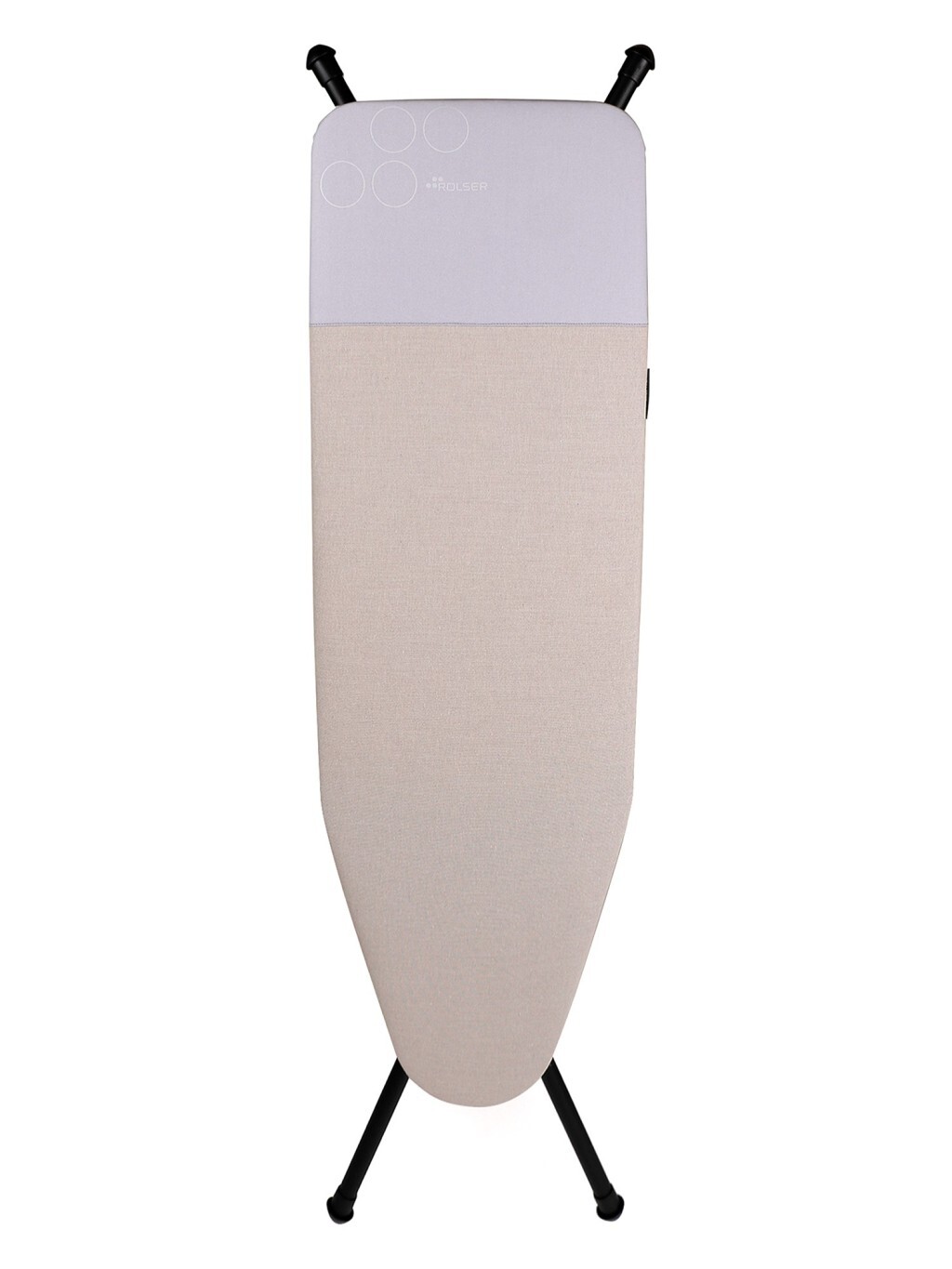 Tabla de planchar Rolser K09001 | 10 Posiciones, Beige, Púrpura