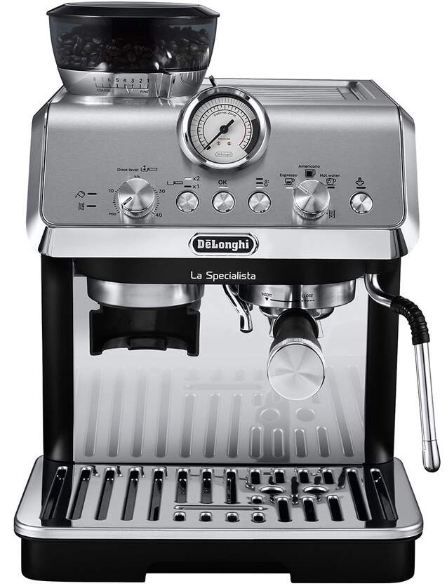 Cafetera Express Delonghi EC9155MB | Con Molinillo, 15 Bar, Inox