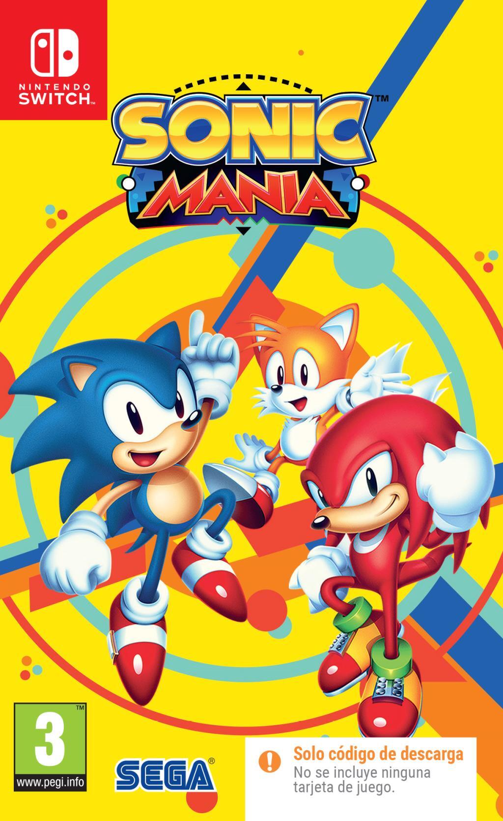 Sonic Mania | Nintendo Switch, Código Digital | Mi Electro