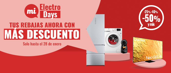 Mi Electro Days, Ahora con más descuento