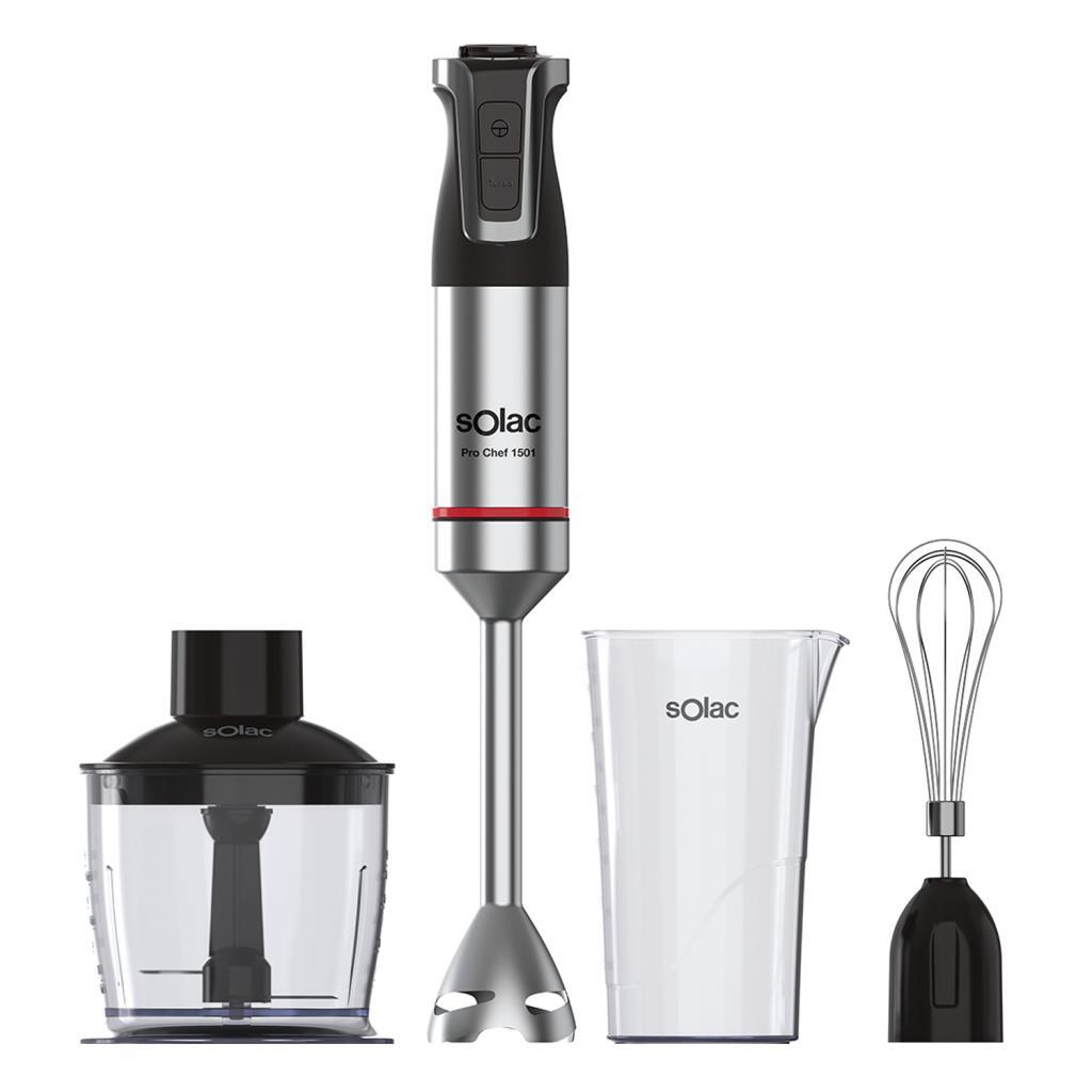 Batidora de mano Solac BA5618 Pro Chef 1501 | 1500 W, 0, 7 L