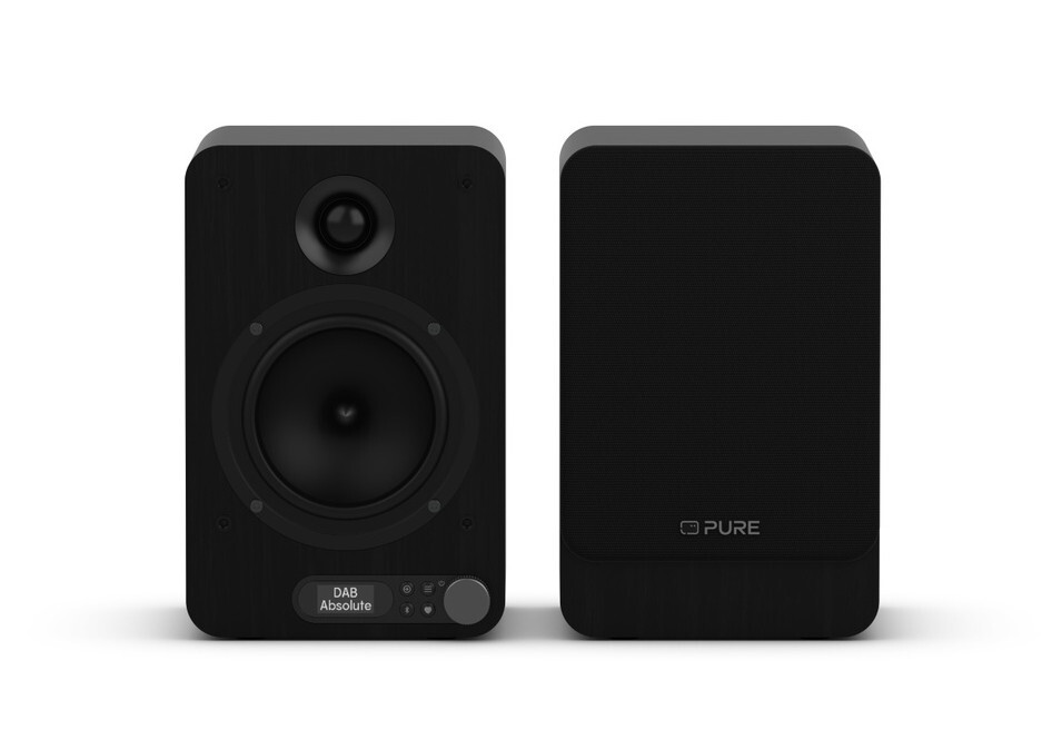 Altavoz TV Pure Classic Active | Negro, HDMI ARC, Bluetooth 5.3