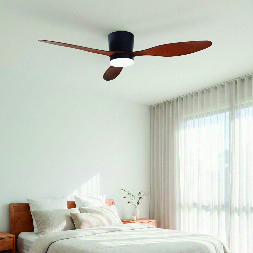 Ventilador de techo Orbegozo CP167132 DC | 30W, LED, 3 aspas de 132cm